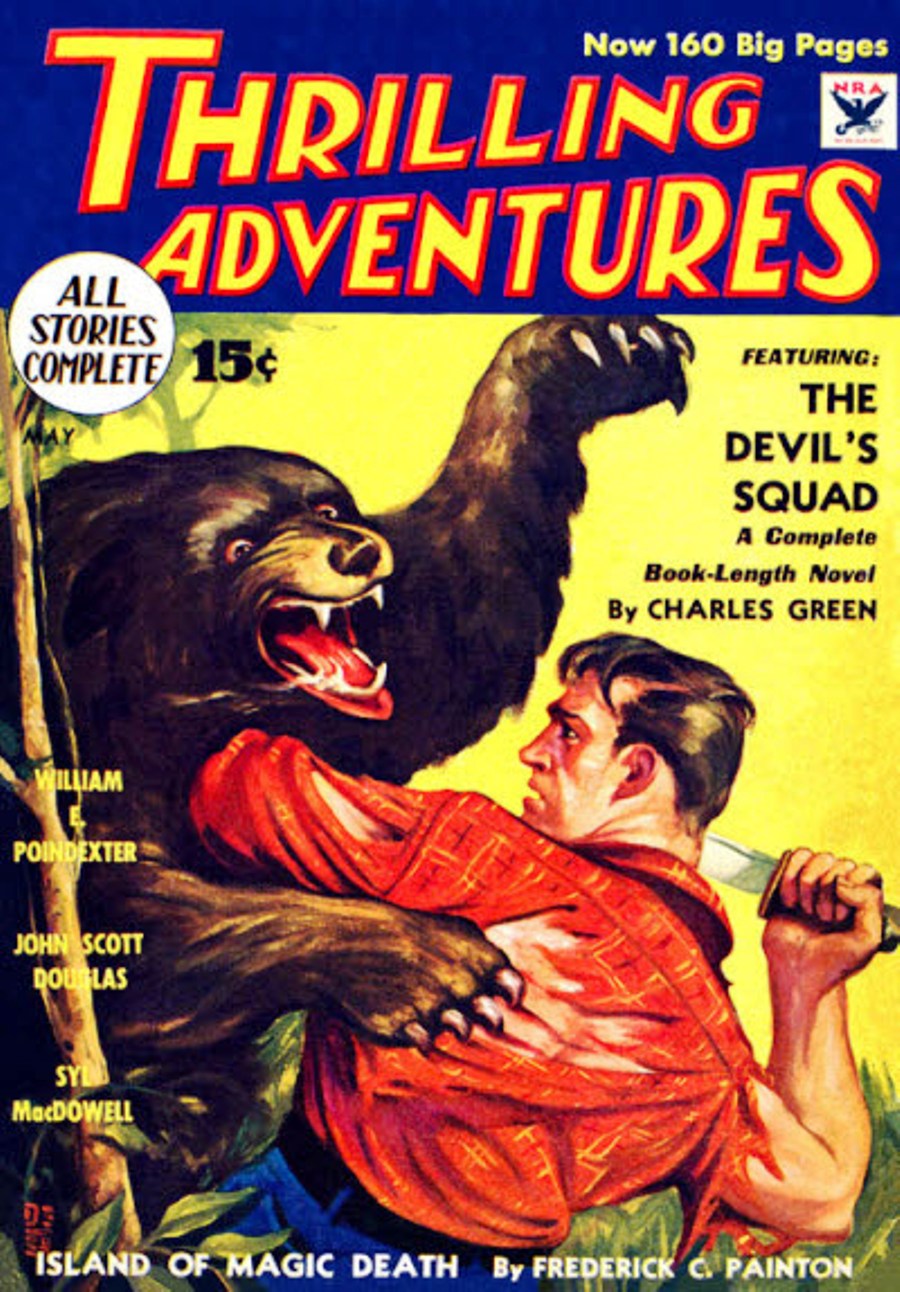 THRILLING ADVENTURES - May 1934 - pulpmagazines.org